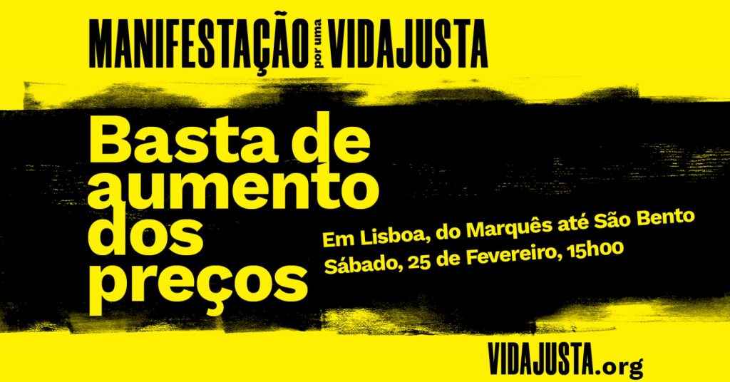 Movimento de cidadãos luta por 'Vida Justa' e salários para viver